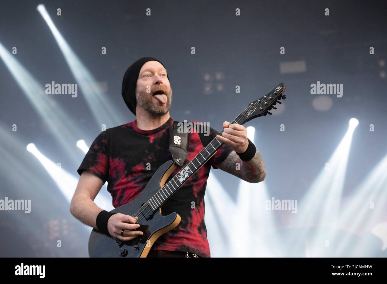SOLVESBORG 20220611The Dutch band Within Temptation performs at Sweden ...