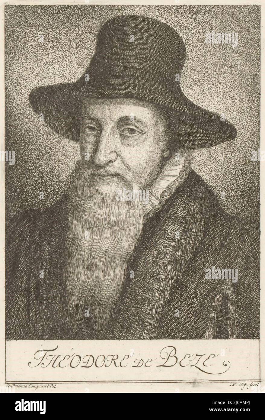 Portrait of theodorus beza hi-res stock photography and images - Alamy