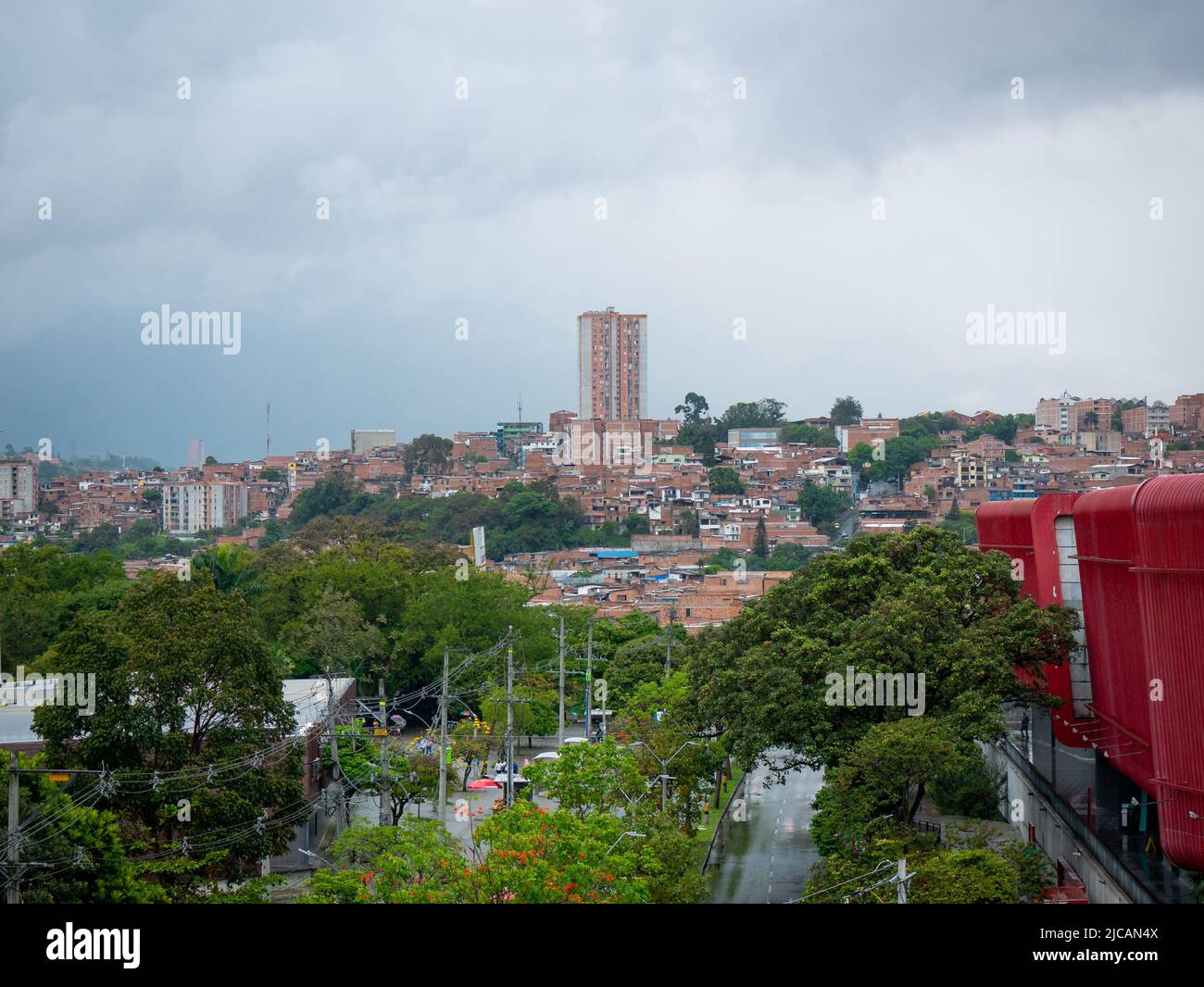 Medellin overview hi-res stock photography and images - Alamy