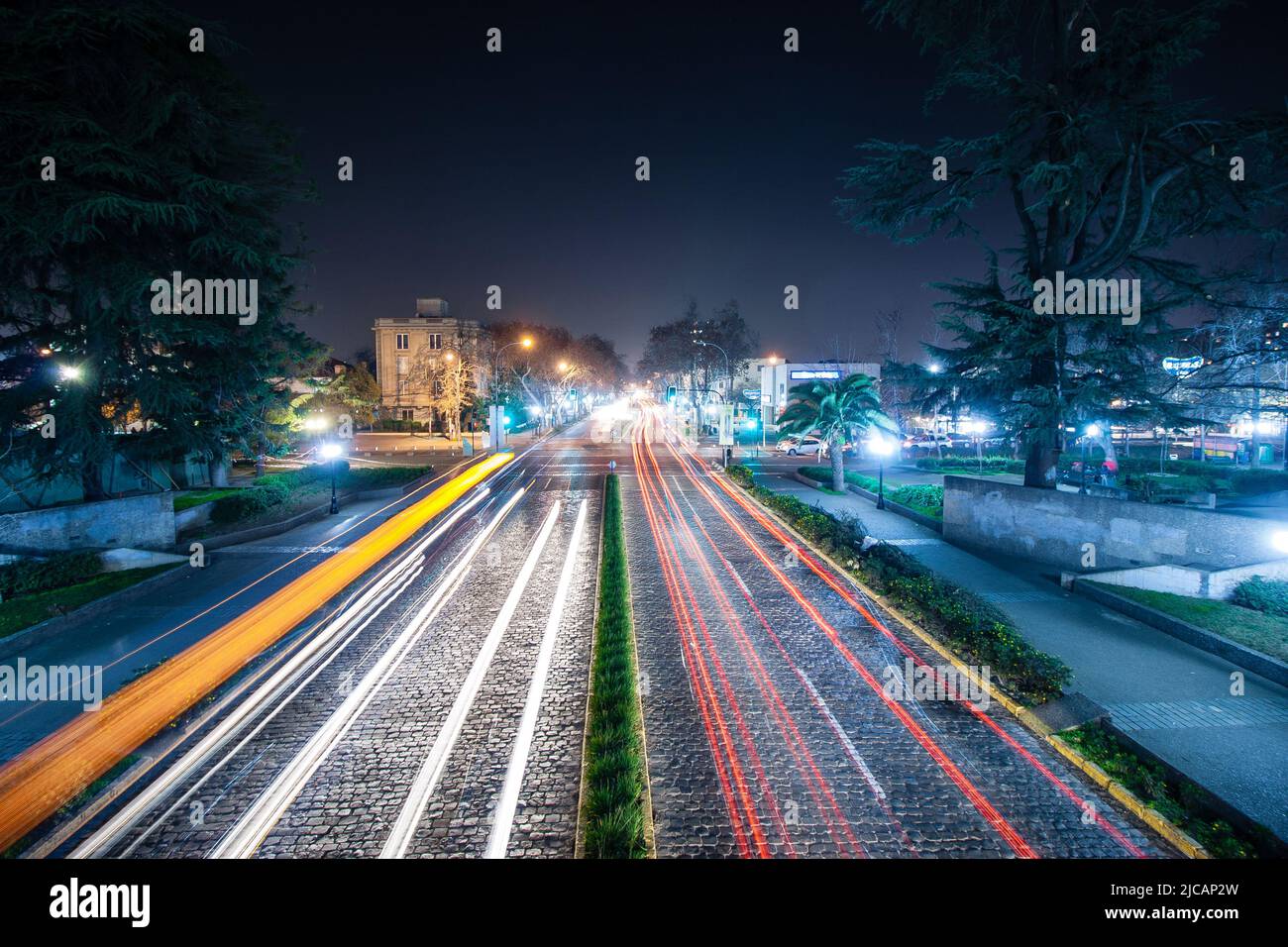 Street in the commune of Providencia, Santiago, Chile Stock Photo - Alamy