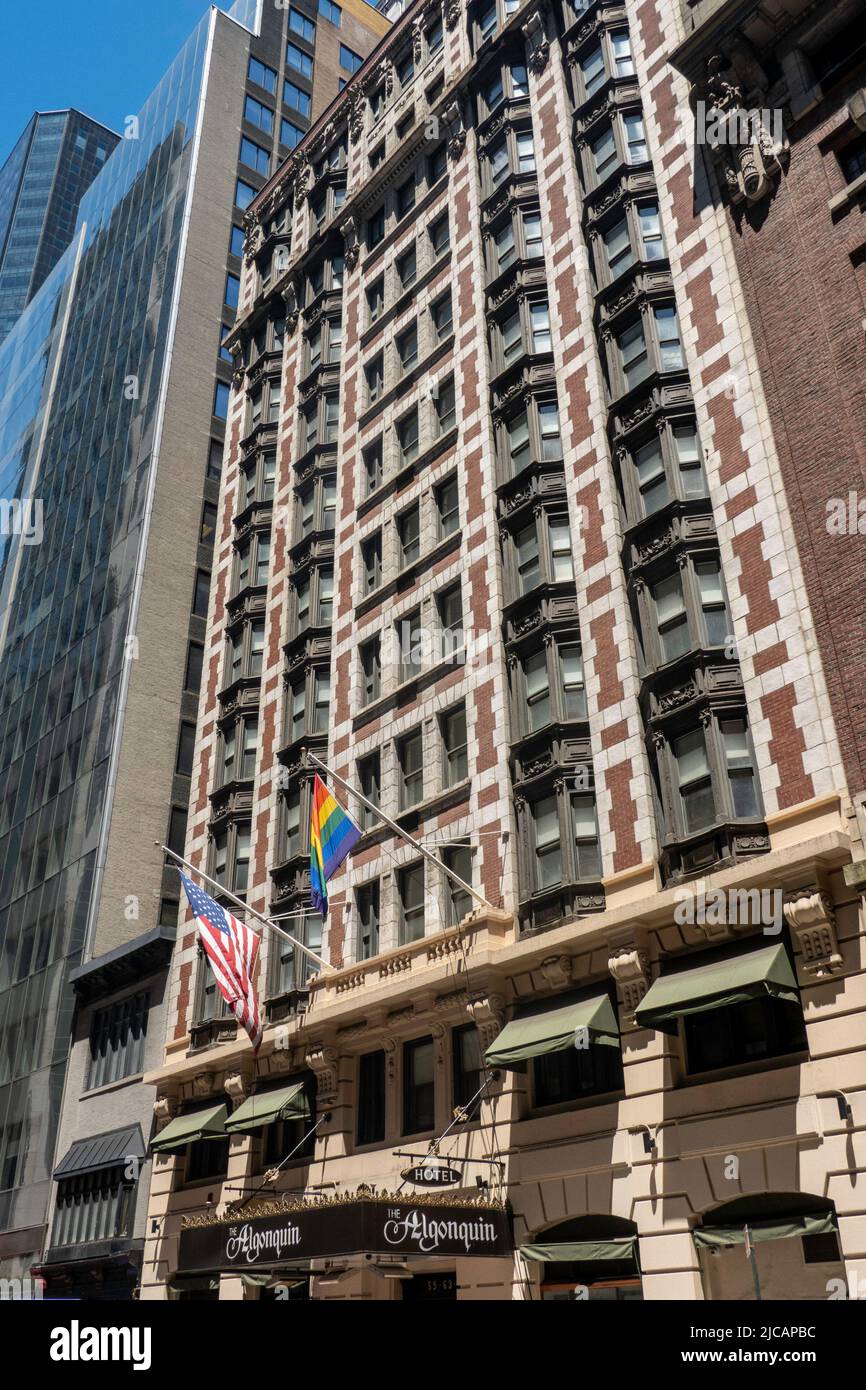 Cat algonquin hotel new york hi-res stock photography and images - Alamy
