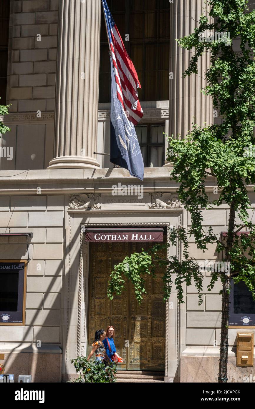 Gotham Hall is an event venue in The Haier Building, 1356 Broadway, NYC ...