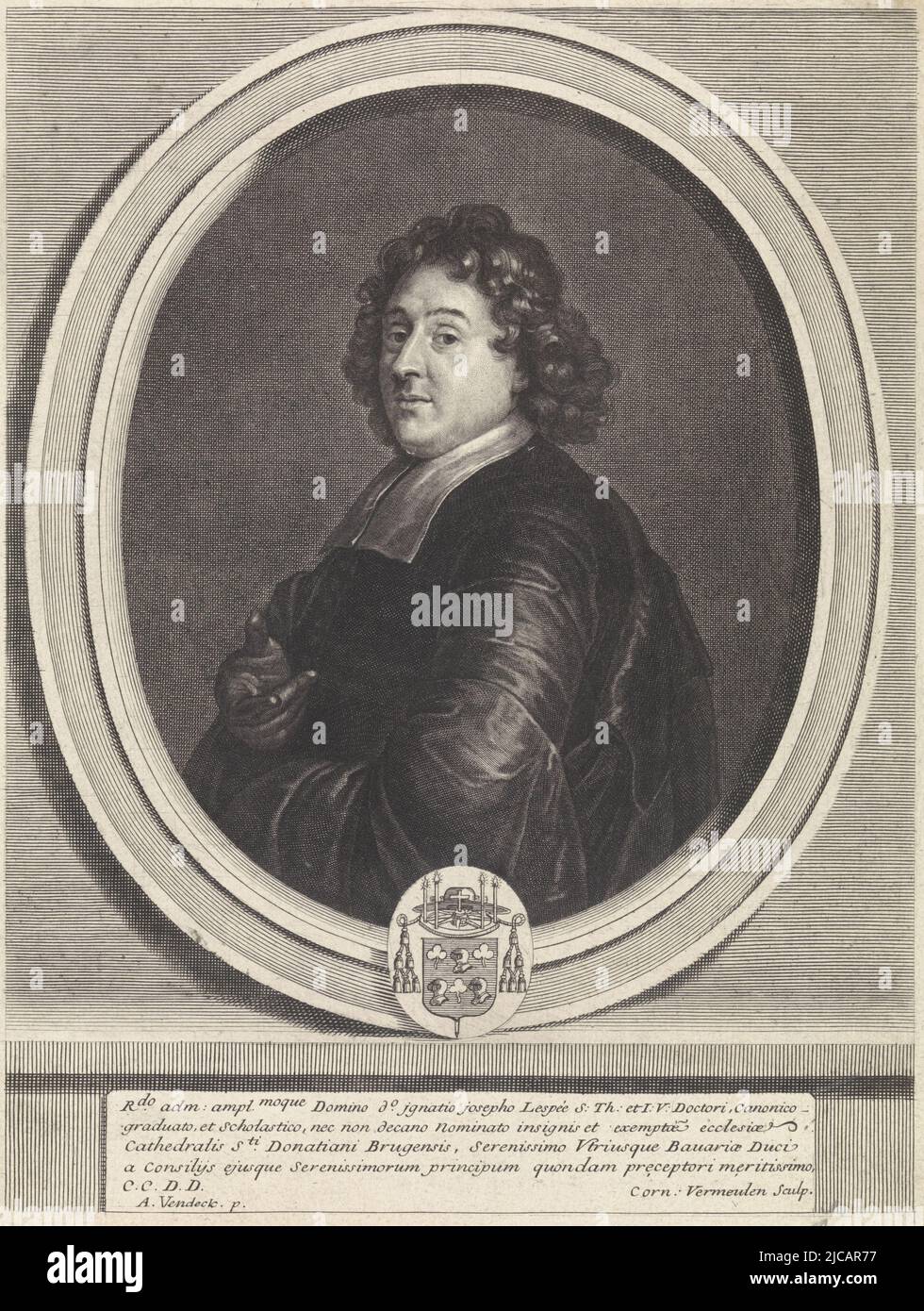 Bruges clergyman ignatius joseph de lespee hi-res stock photography and ...