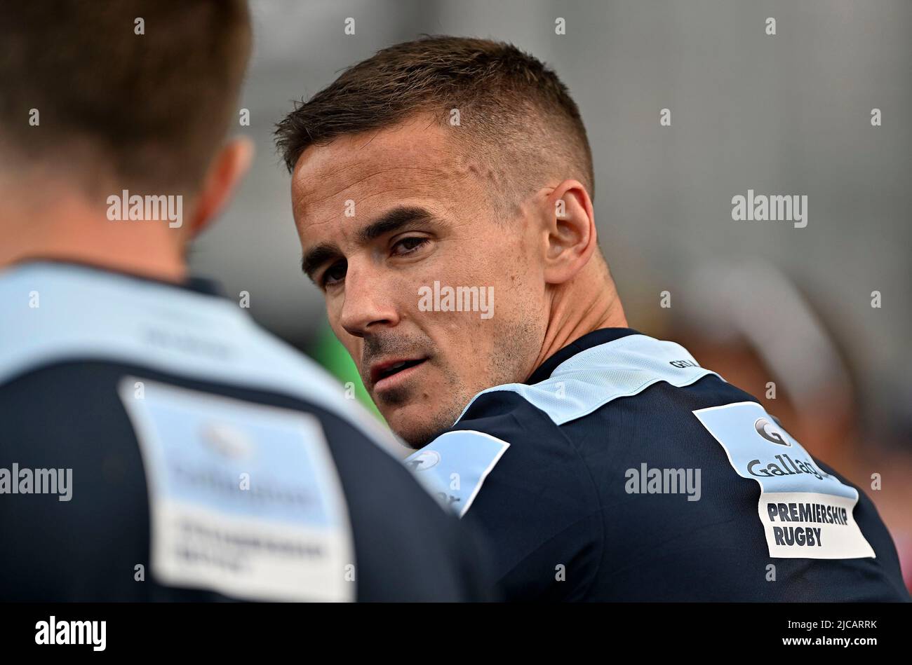 Barnet, United Kingdom. 11th June, 2022. Premiership Rugby semi-final ...