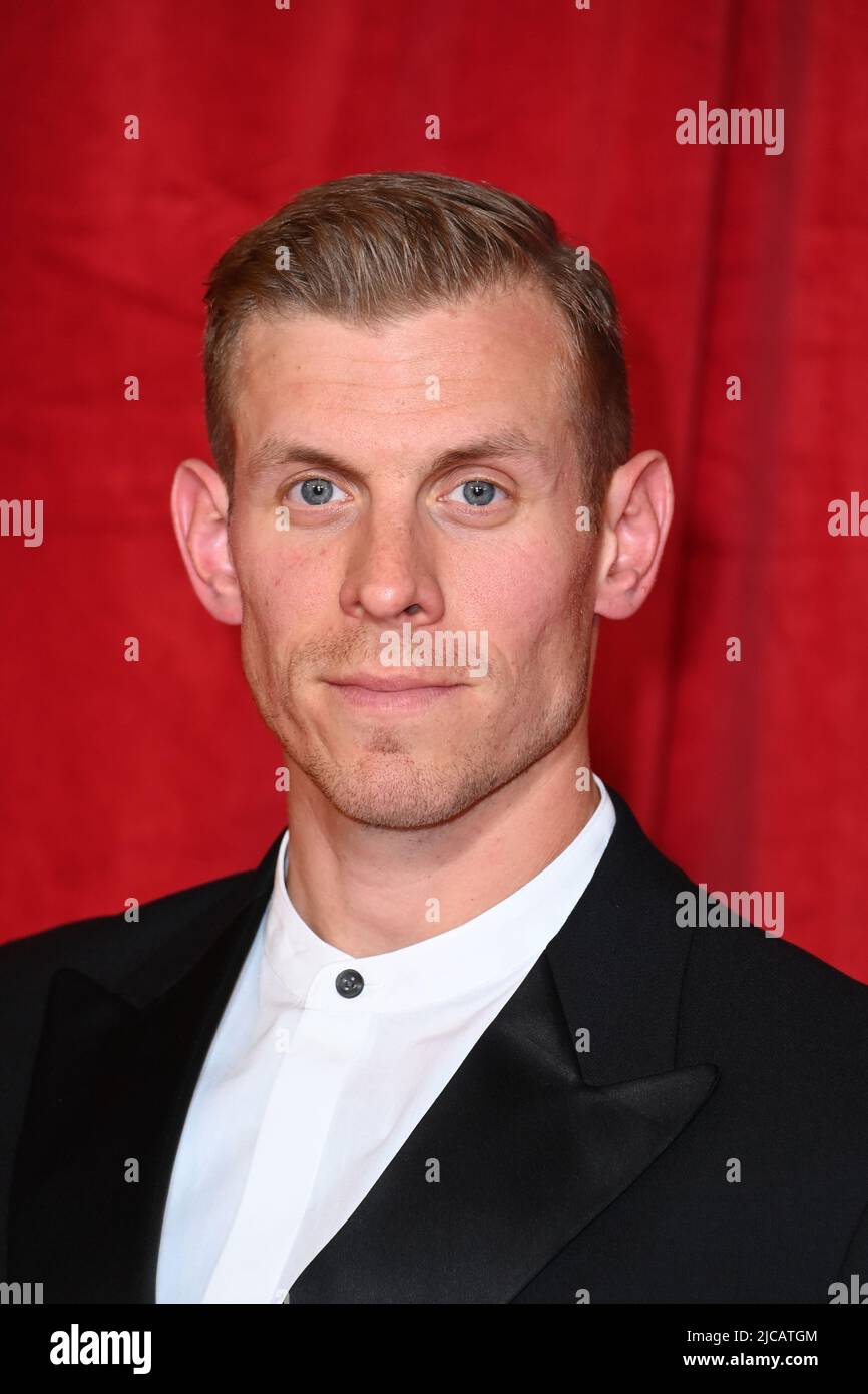 London, UK. 11 June 2022. Joe Frost arriving at the British Soap Awards ...