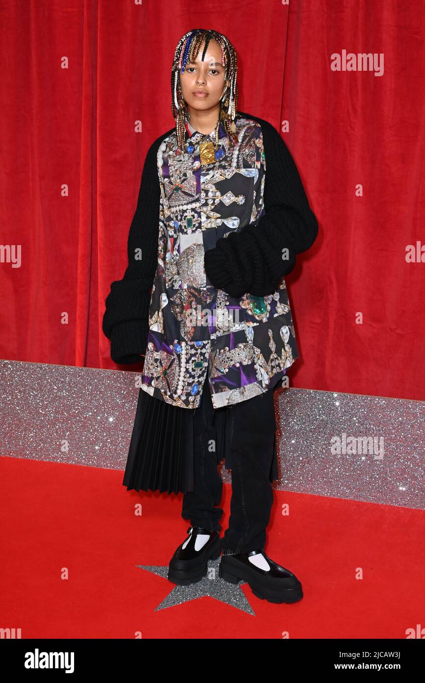 London, UK. 11 June 2022. Ty Grant arriving at the British Soap Awards ...