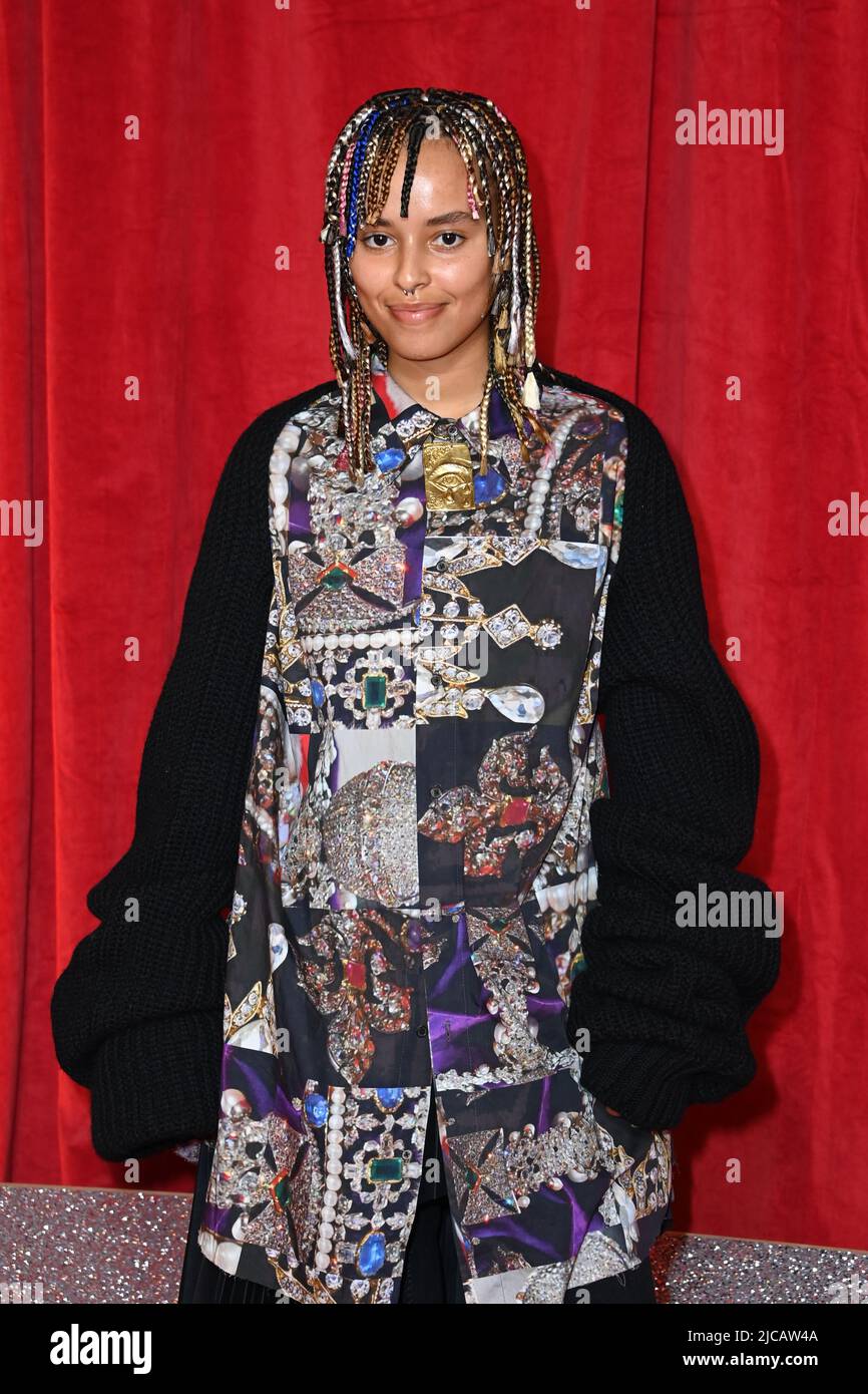 London, UK. 11 June 2022. Ty Grant arriving at the British Soap Awards ...