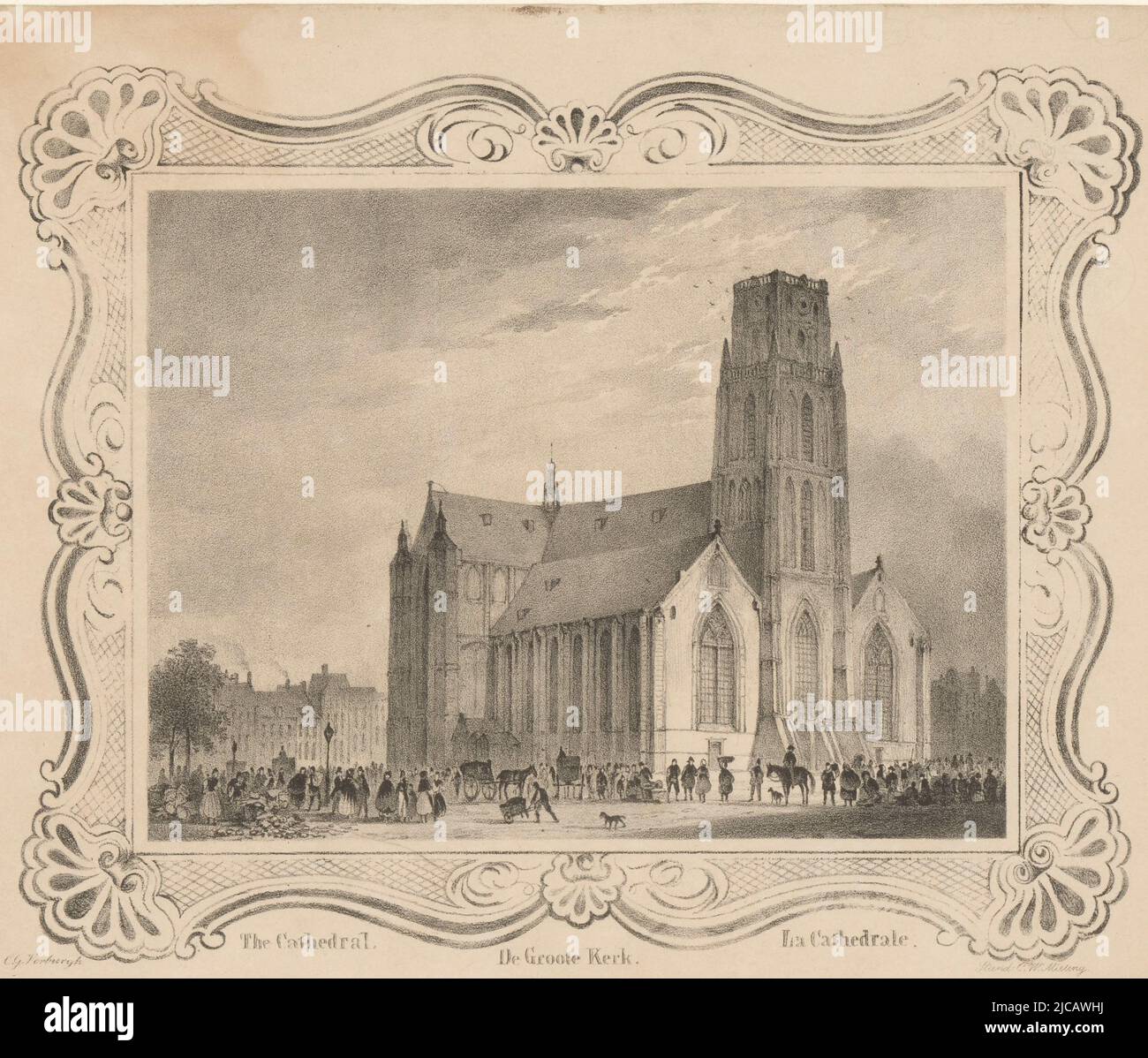 Groote kerk la cathedrale hi-res stock photography and images - Alamy