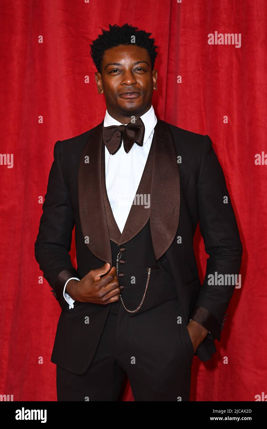 London, UK. 11 June 2022. Dex Lee arriving at the British Soap Awards ...