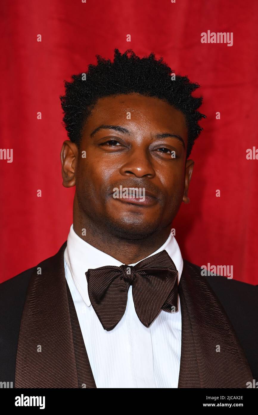 London, UK. 11 June 2022. Dex Lee arriving at the British Soap Awards ...