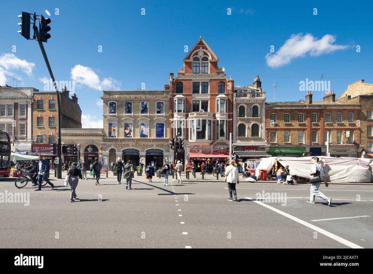 Whitechapel underground and overground Station, London Stock Photo - Alamy