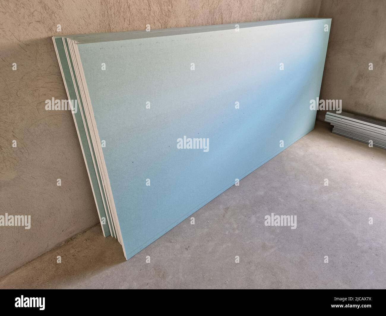 Sheetrock drywall stacked hi-res stock photography and images - Alamy