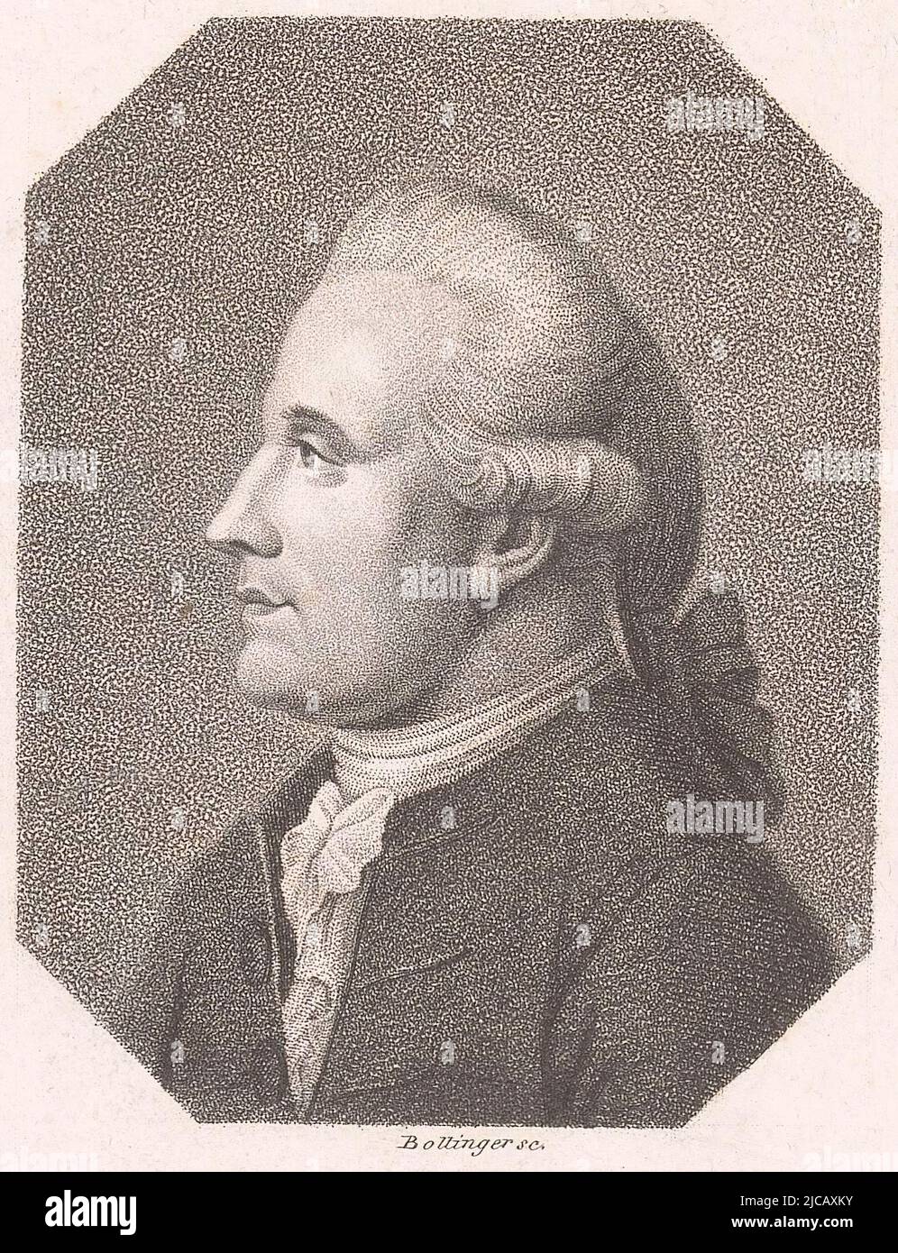 Portrait of Johann Georg, Ritter von Zimmermann Portraits of famous ...