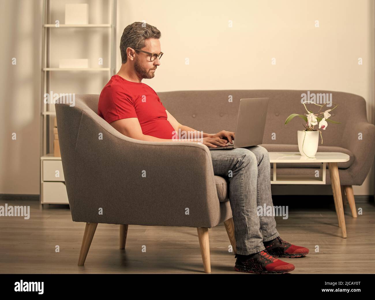 business computer communication. modern technology. check email Stock ...