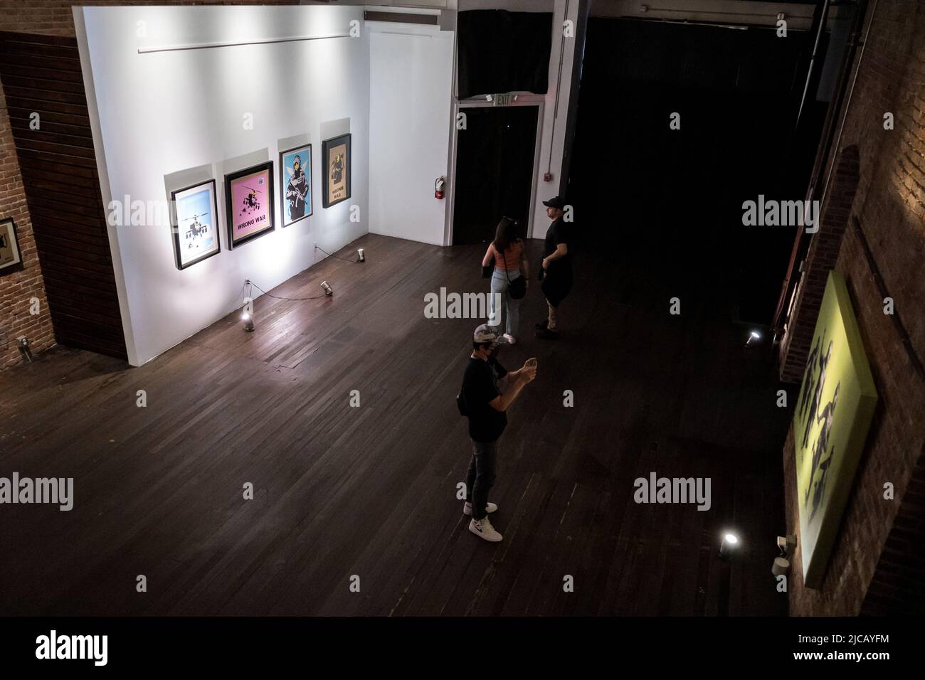 Seattle, USA. 11th Jun, 2022. BanksyLand Unauthorized and Unmasked. The ...