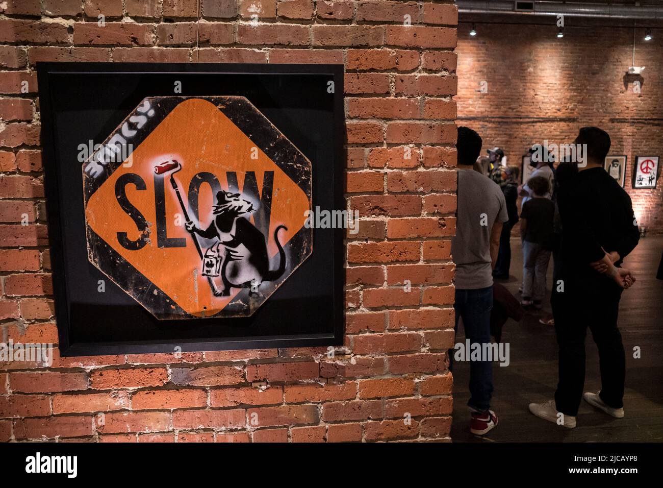 Seattle, USA. 11th Jun, 2022. BanksyLand Unauthorized and Unmasked. The ...