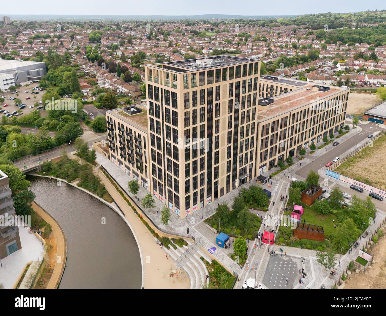 Greenford Quay, Ealing, London, England Stock Photo - Alamy
