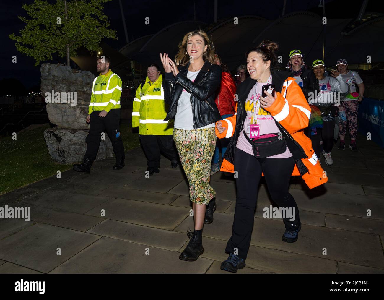 Edinburgh, Scotland, United Kingdom, 11th June 2022. Moonwalk 2022 ...