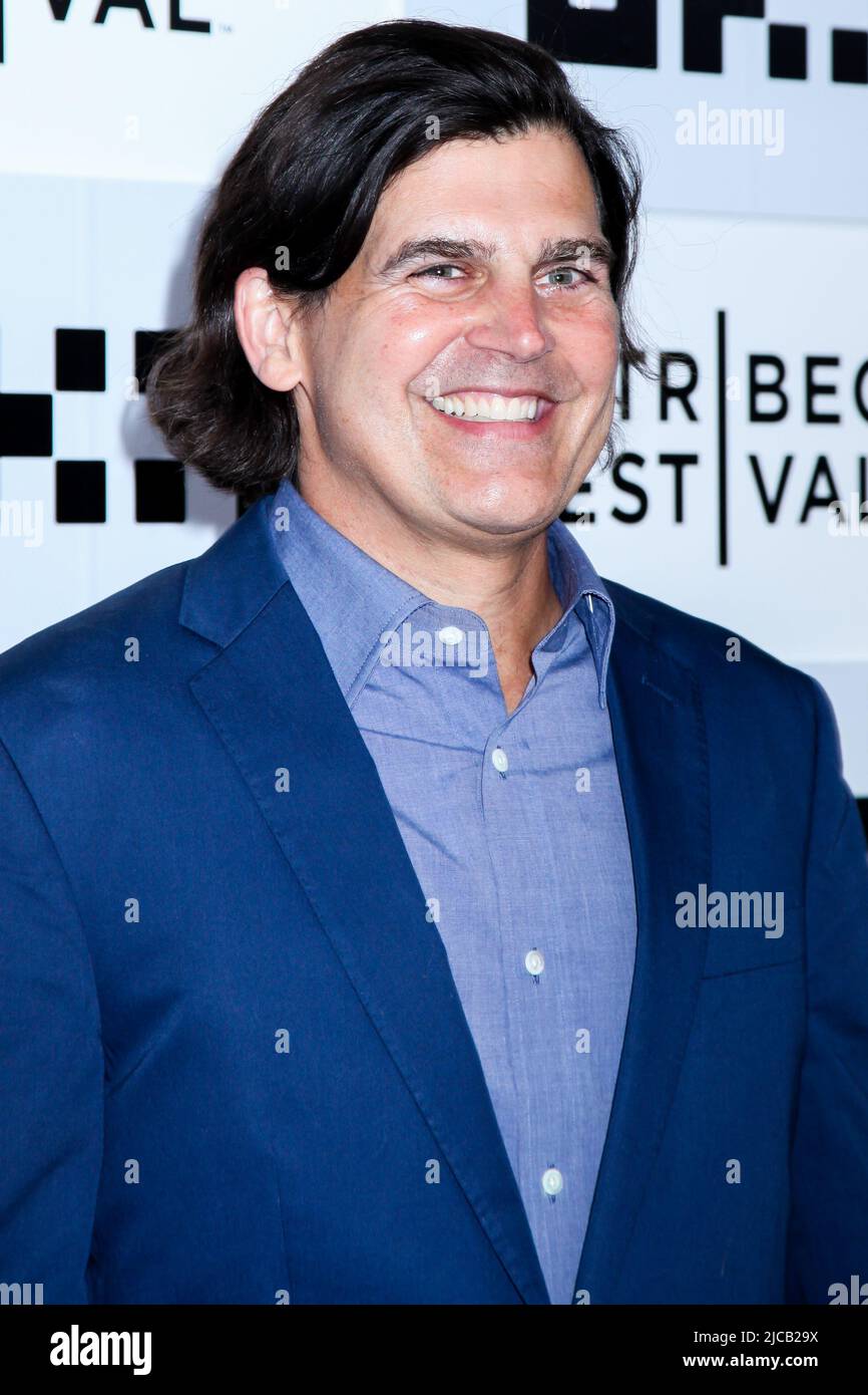 NEW YORK, NY, USA - JUNE 10, 2022: Writer/producer Mark Stegemann ...