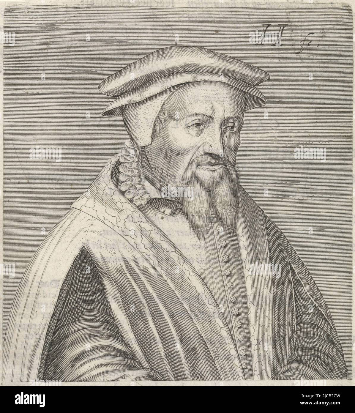 Portrait pietro martire vermigli famous reformers hi-res stock ...