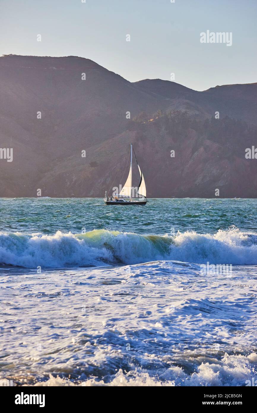 Ocean going sailing boat hi-res stock photography and images - Alamy