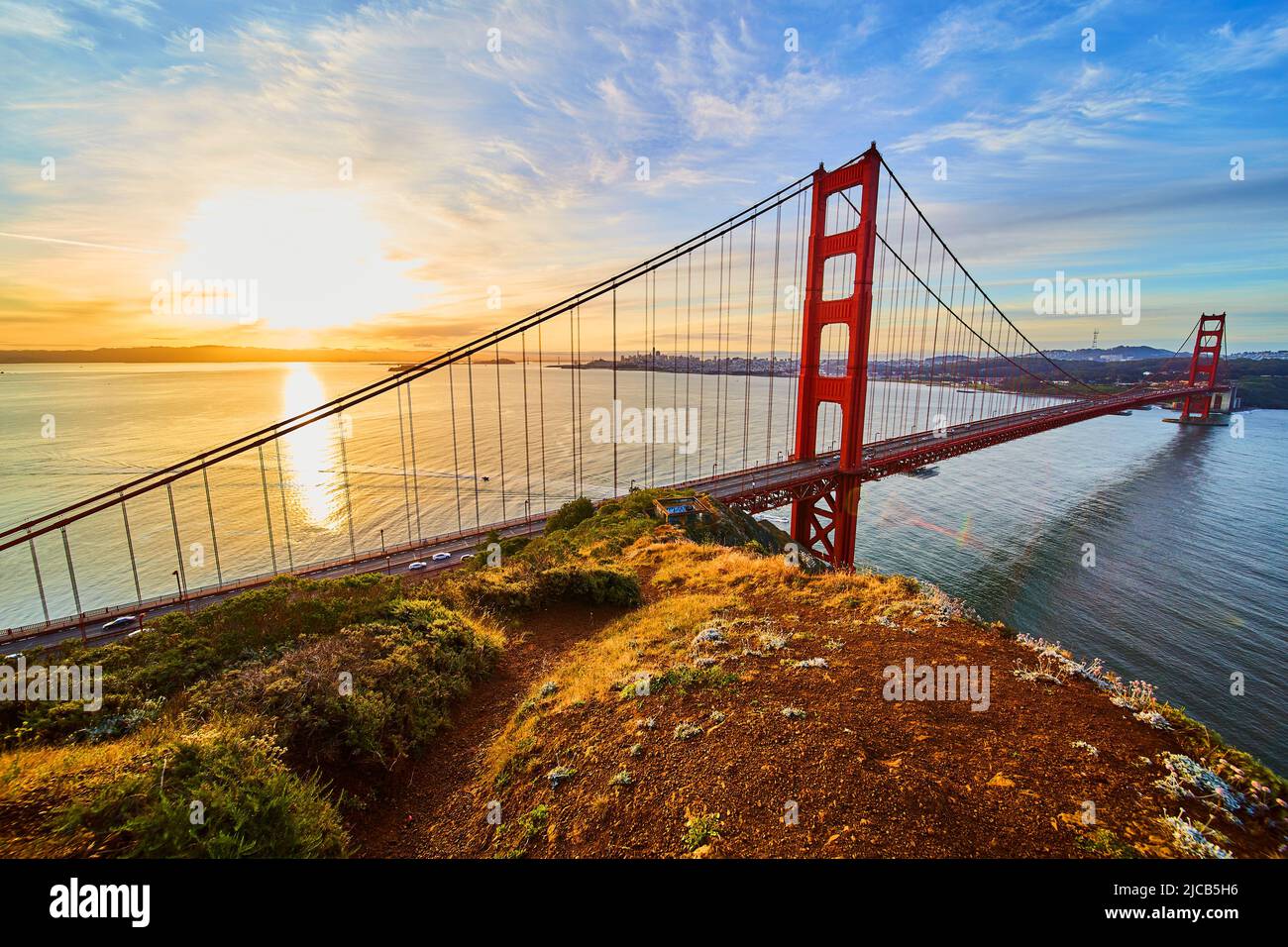 Golden Gate Bridge Sunrise