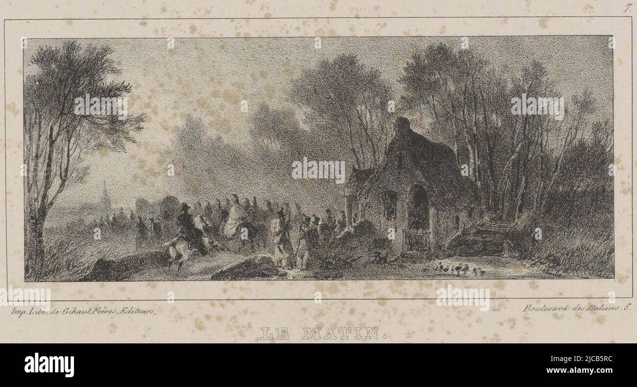 1832 le matin hi-res stock photography and images - Alamy