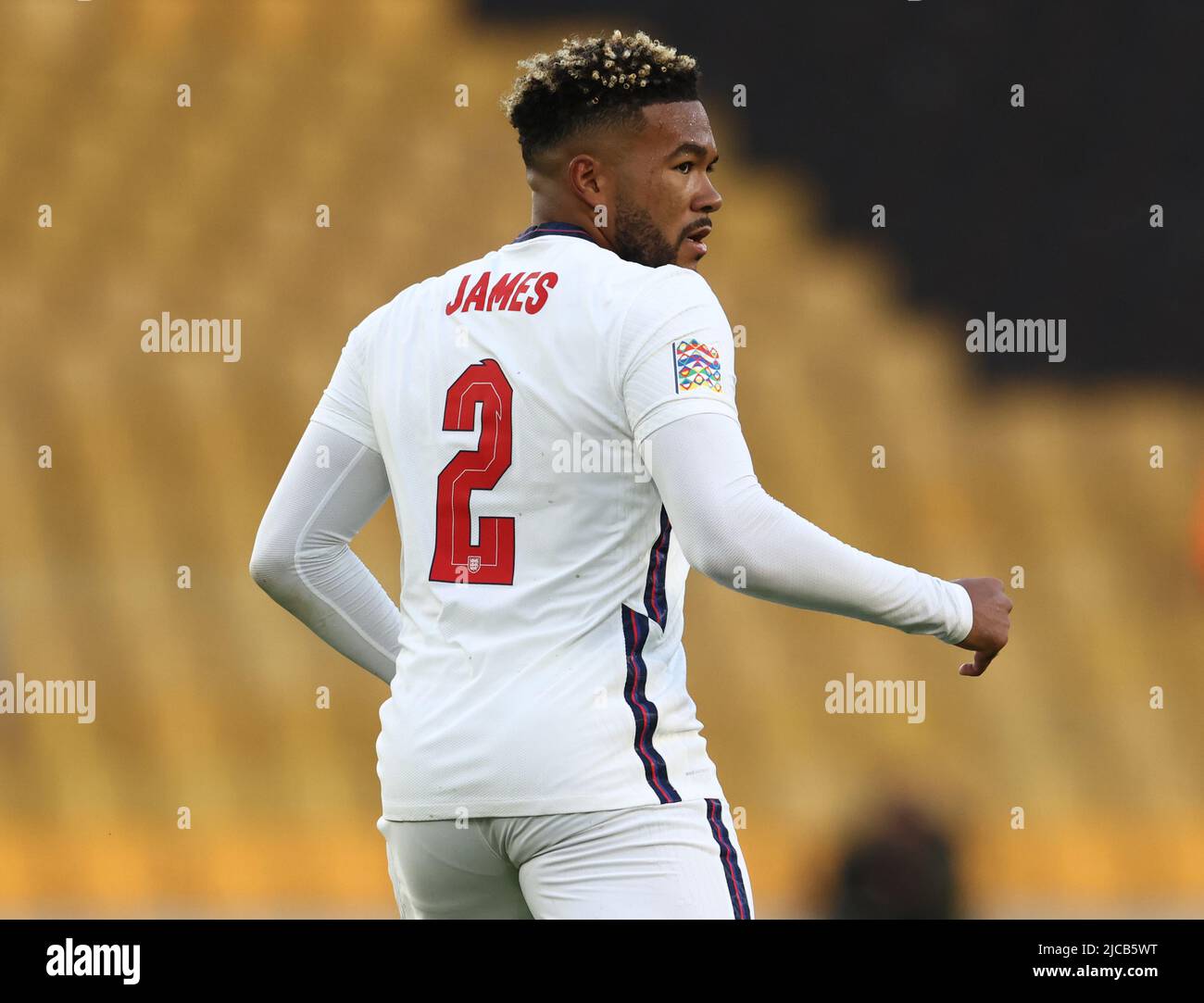 Wolverhampton, England, 11th June 2022. Reece James of England during ...