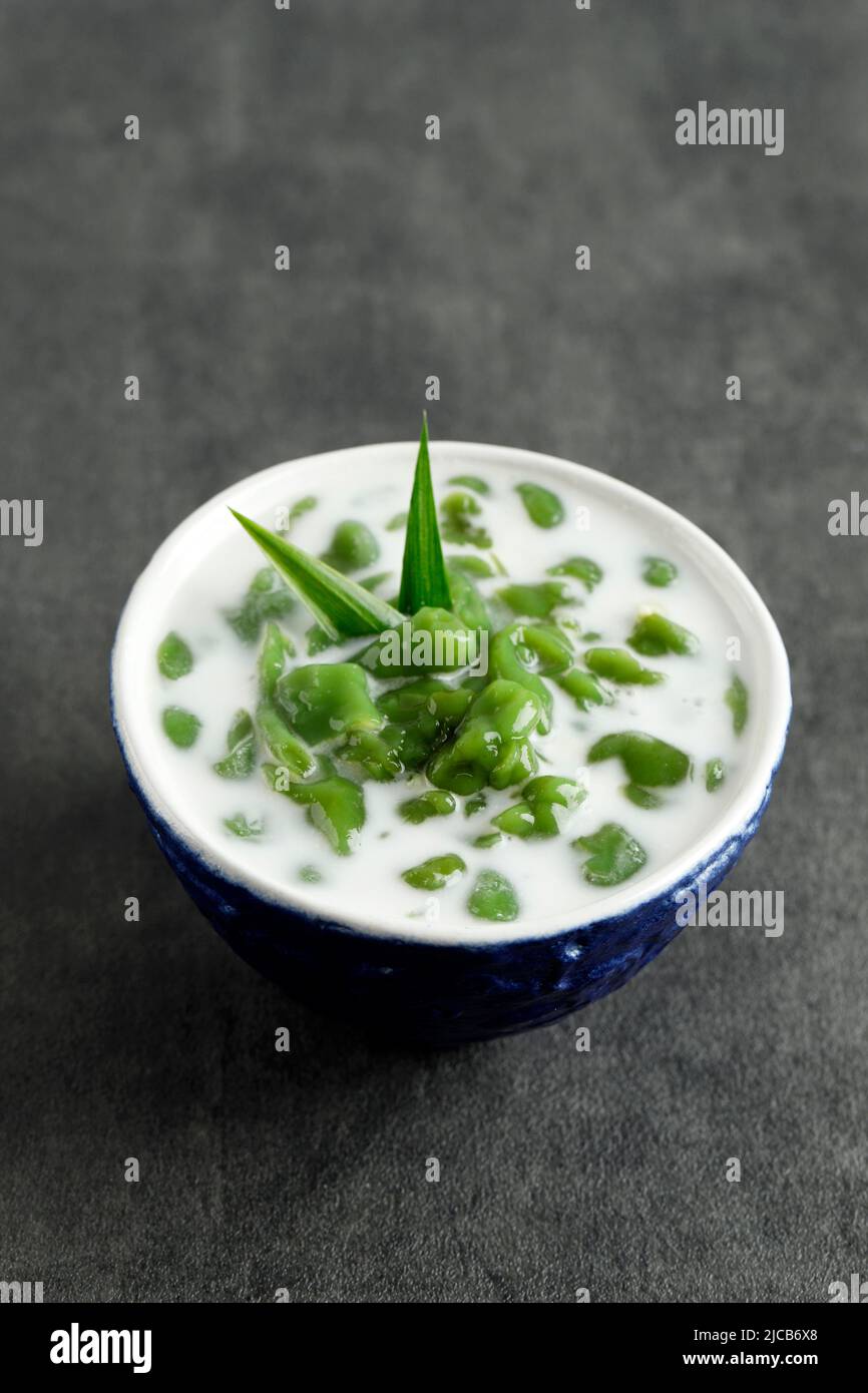 Green rice flour jelly hi-res stock photography and images - Alamy