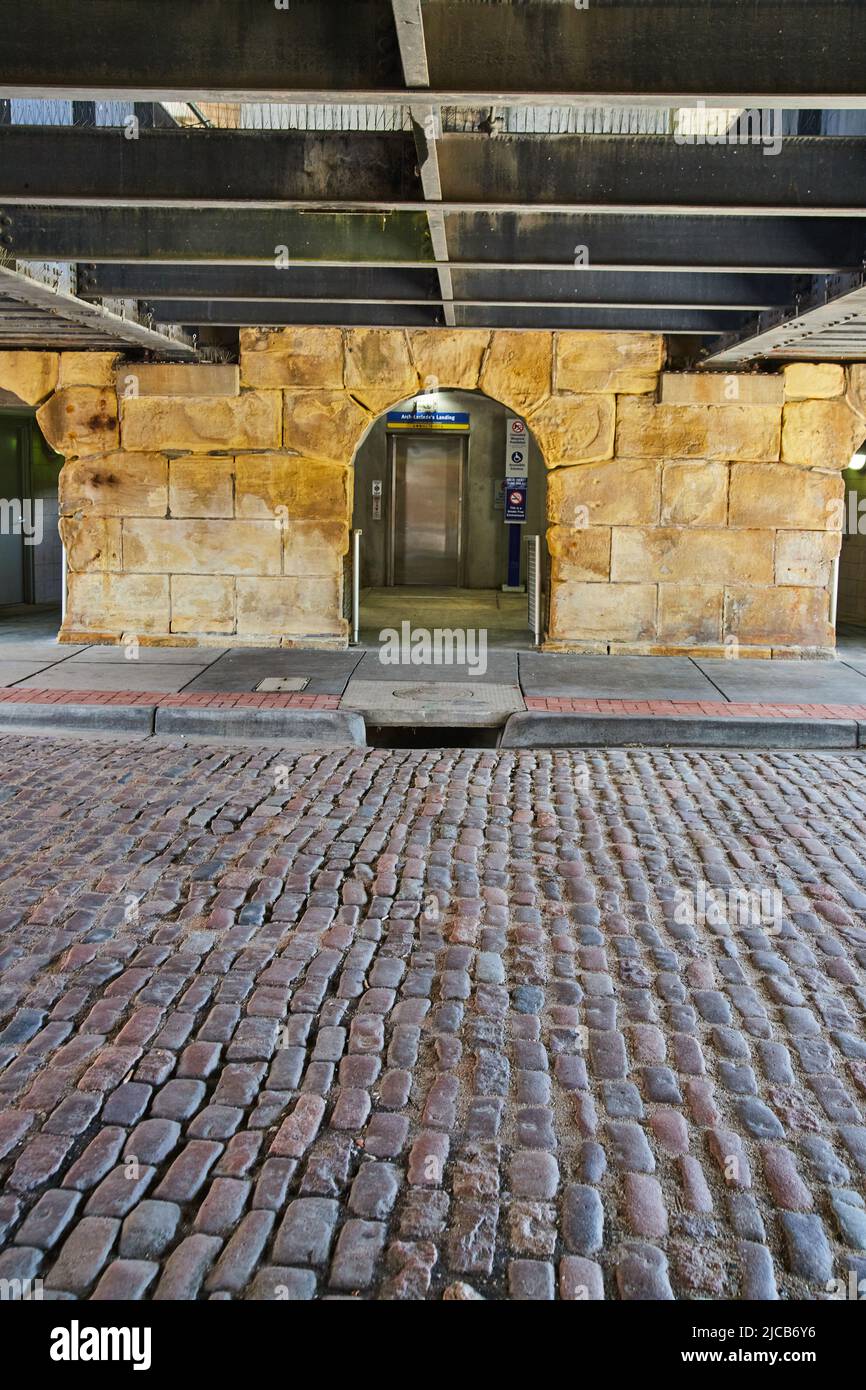 Brick road construction hi-res stock photography and images - Alamy