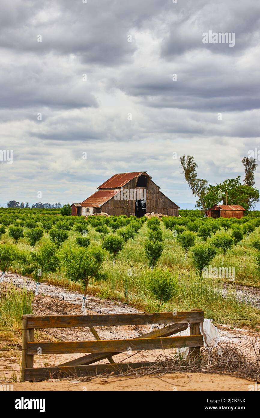 Old farm fencing hi-res stock photography and images - Alamy