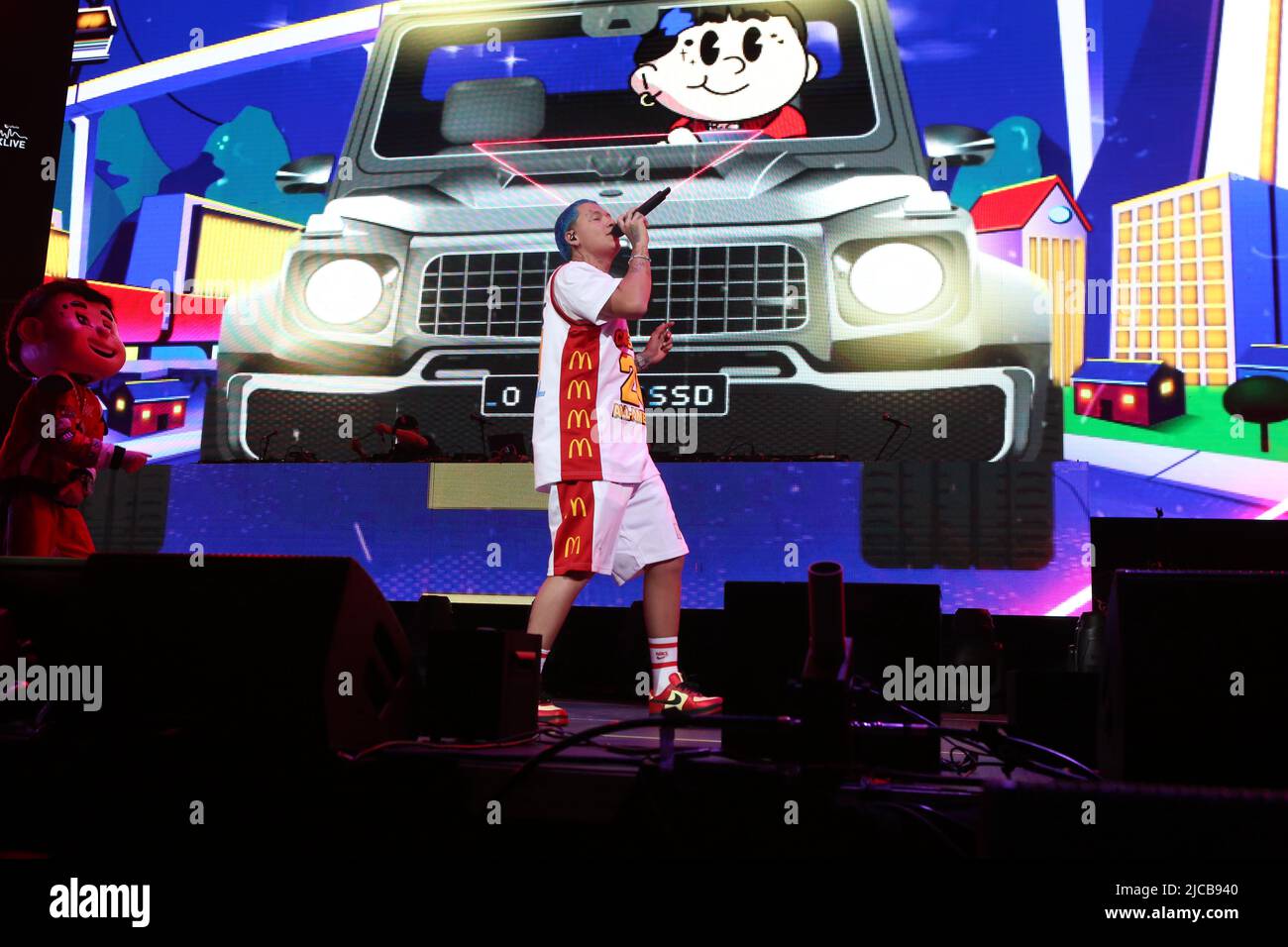 Entertainment, live music, concert photos, reggaeton, Latin Music Stock ...