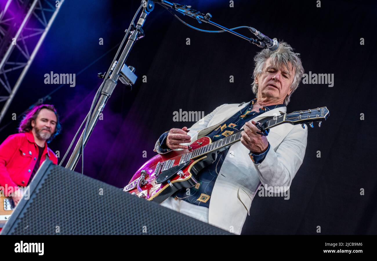 Scarborough, UK. 11th June, 2022. Crowded House vocalist and guitarist ...