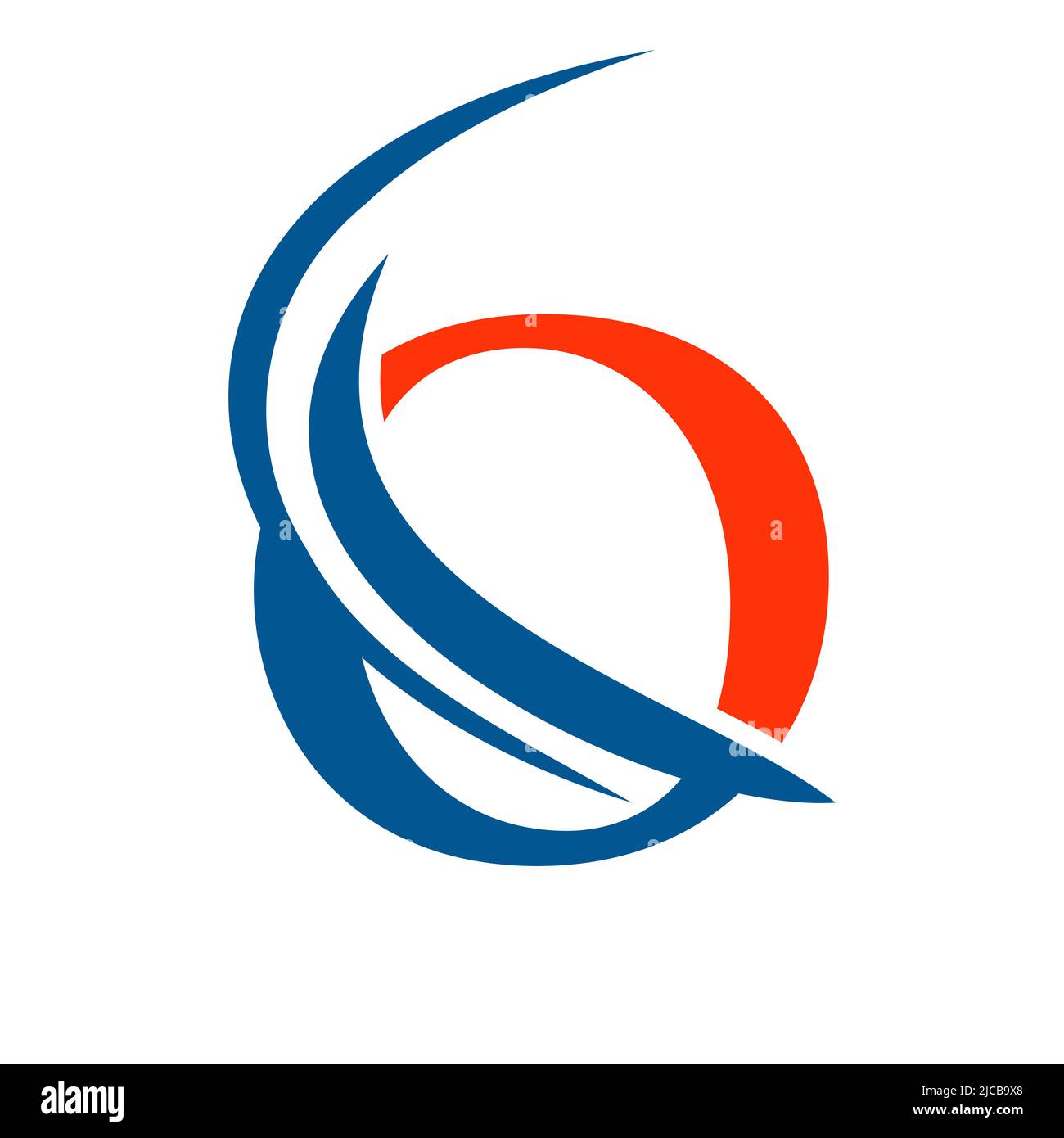 Modern Letter O Logo Template. O Letter Logo Design with Swoosh Icon ...