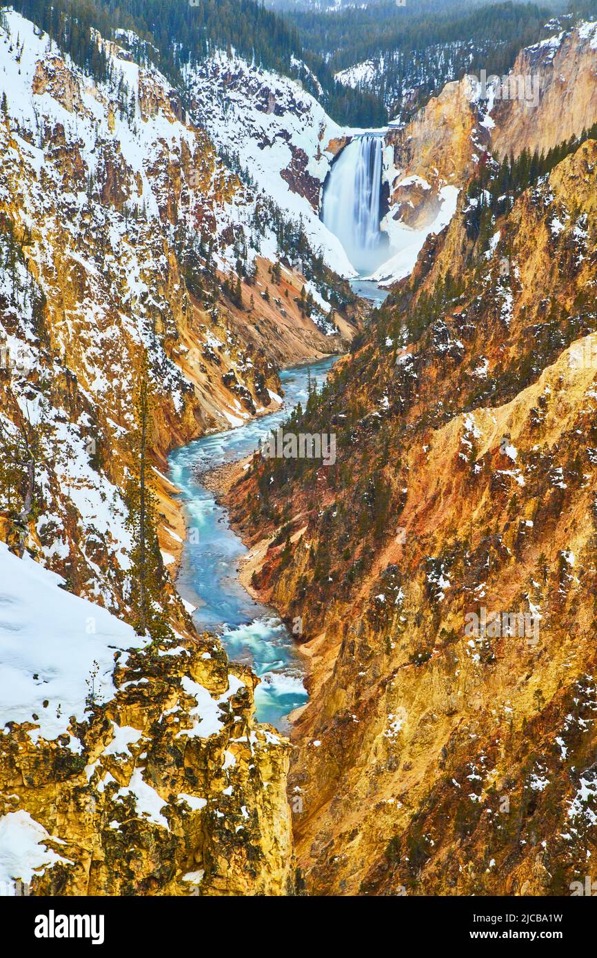 Upper yellowstone river valley hi-res stock photography and images - Alamy