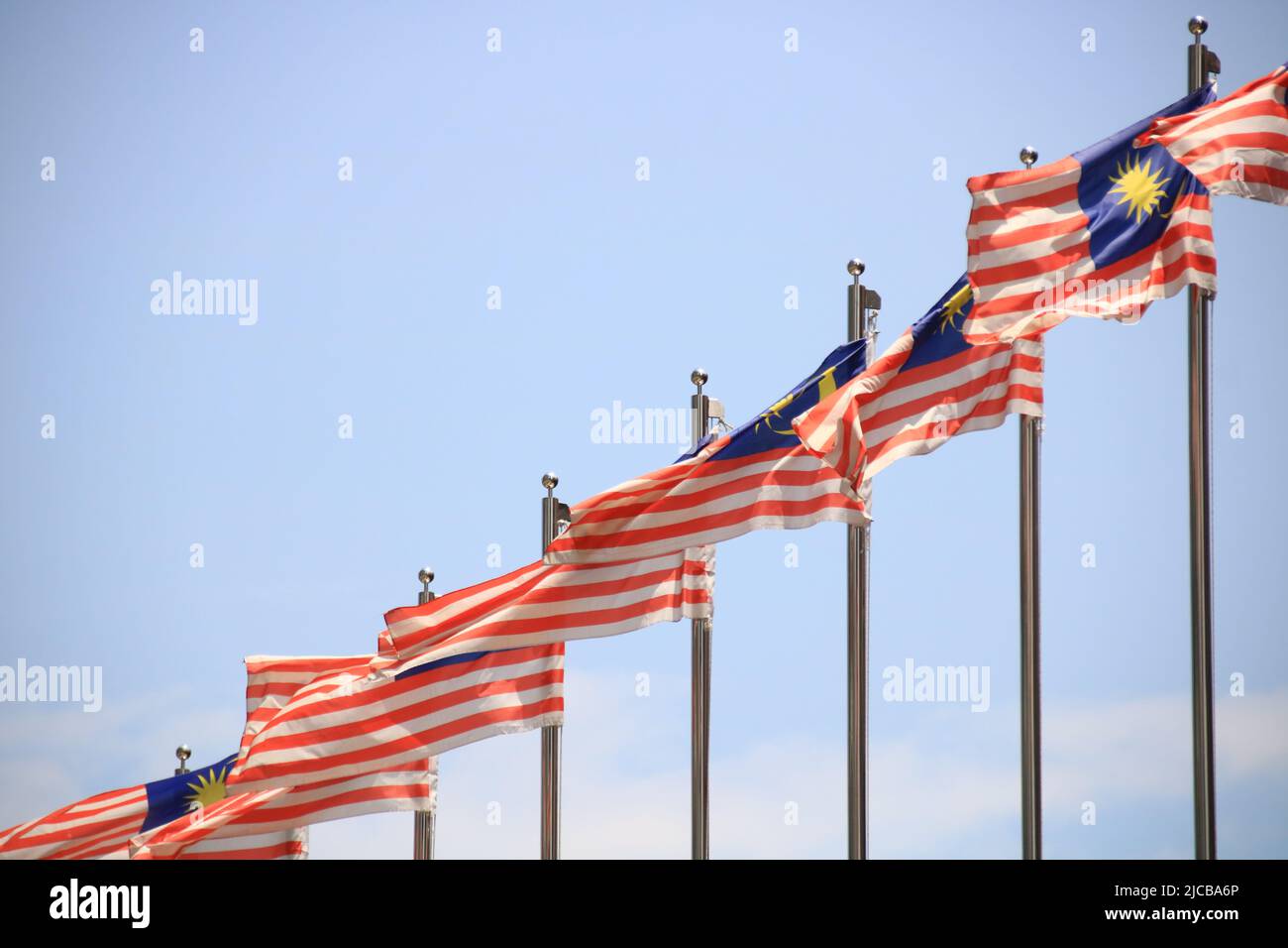 Flag malaysia flagpole merdeka square hi-res stock photography and ...
