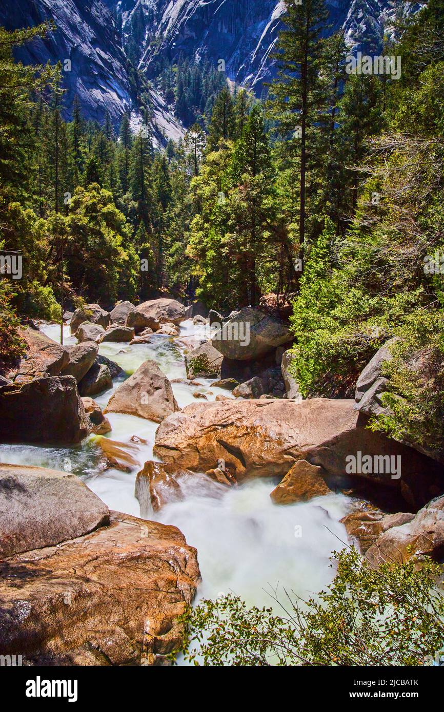 Motion over green canyon river hi-res stock photography and images - Alamy