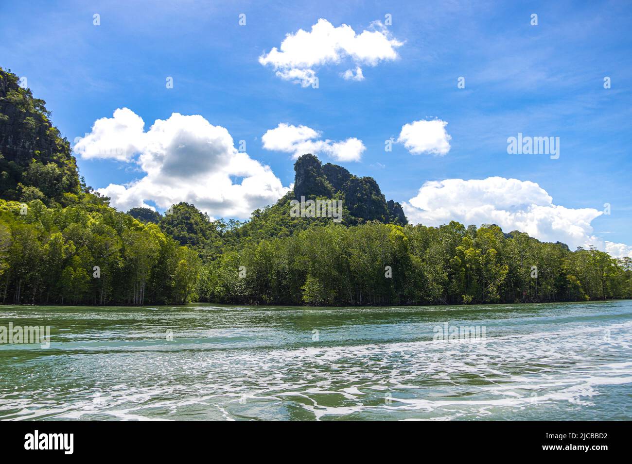 Landscape or Seascape scenery on the island of Langkawi, Malaysia ...