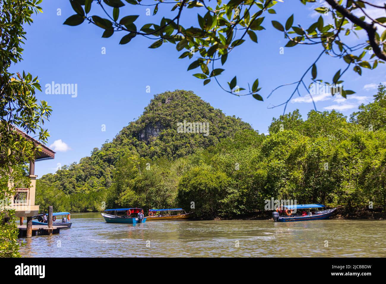 Landscape or Seascape scenery on the island of Langkawi, Malaysia ...