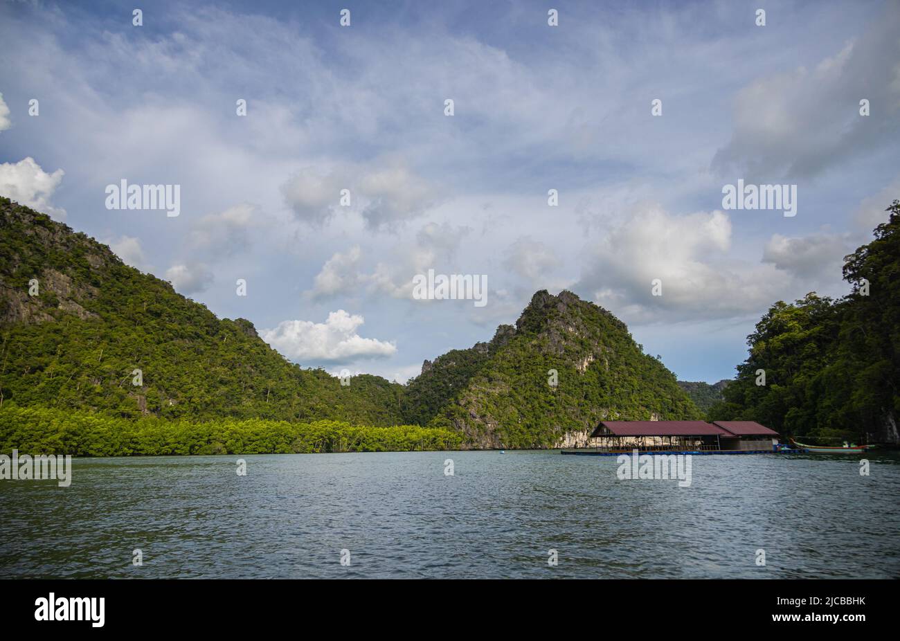Landscape or Seascape scenery on the island of Langkawi, Malaysia ...