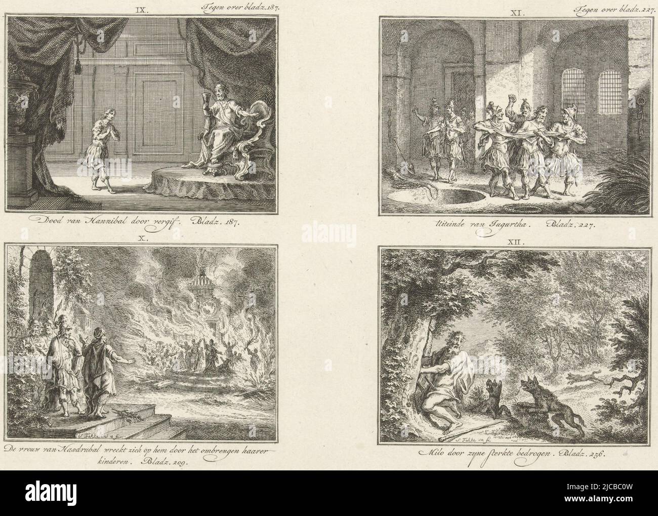 Four classical history scenes hi-res stock photography and images - Alamy