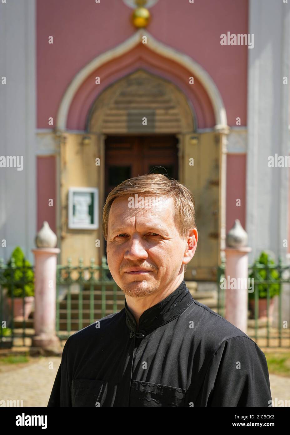 Potsdam, Germany. 18th May, 2022. Daniel Koljada, archdeacon of the ...