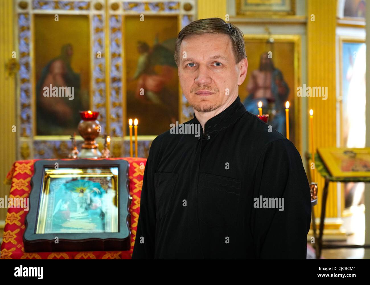Potsdam, Germany. 18th May, 2022. Daniel Koljada, archdeacon of the ...