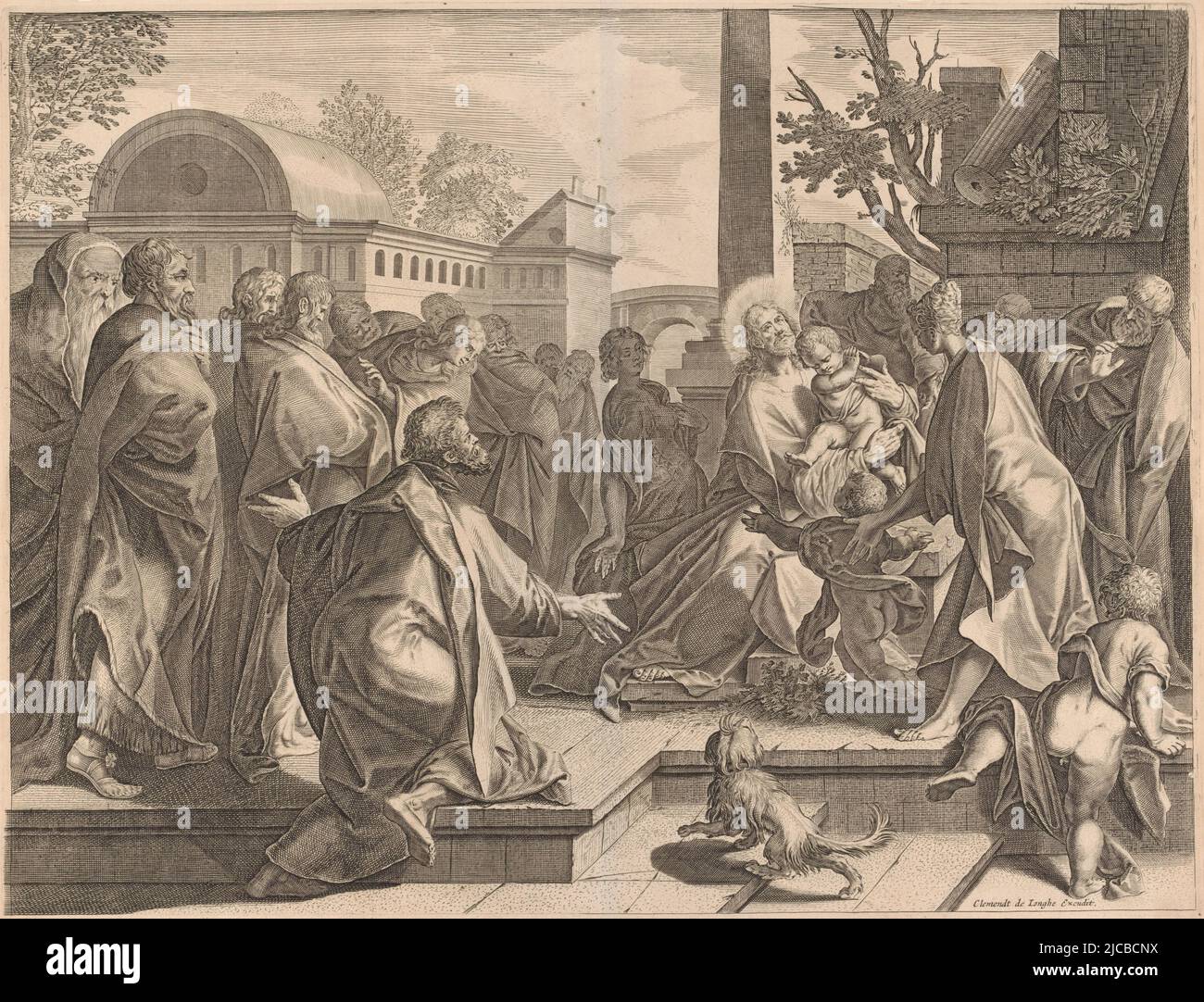 Sinite parvulos hi-res stock photography and images - Alamy