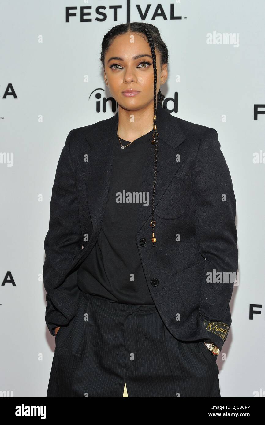 New York, USA. 11th June, 2022. Aleyse Shannon attends the world ...