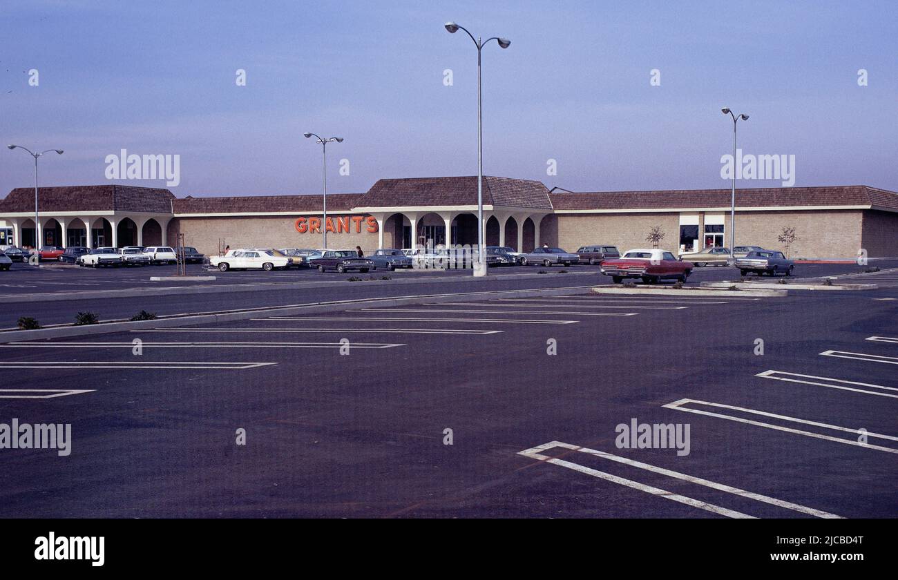WT Grants department store in San Jose, California, 1972 Stock Photo ...
