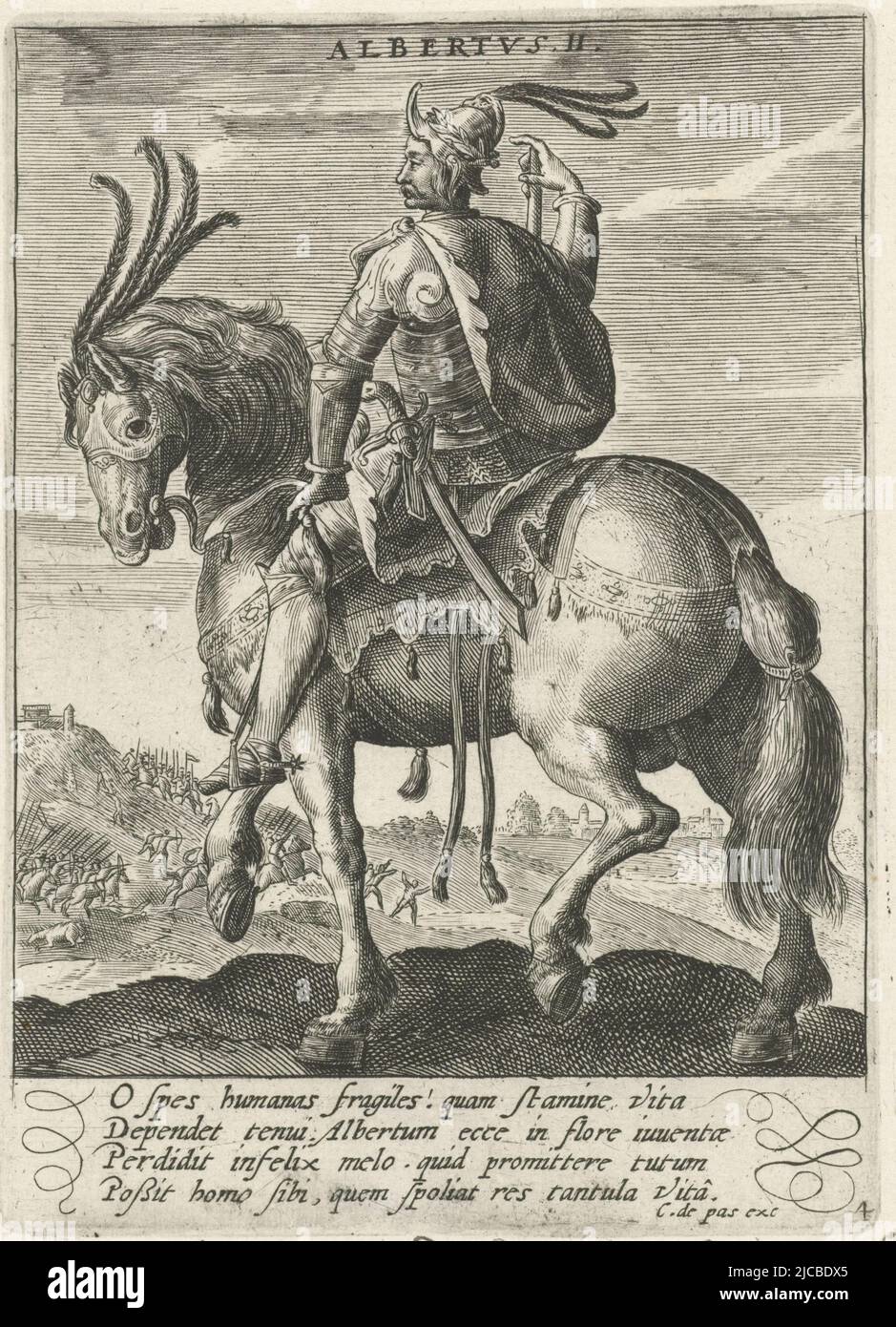 Horseback albertvs ii hi-res stock photography and images - Alamy