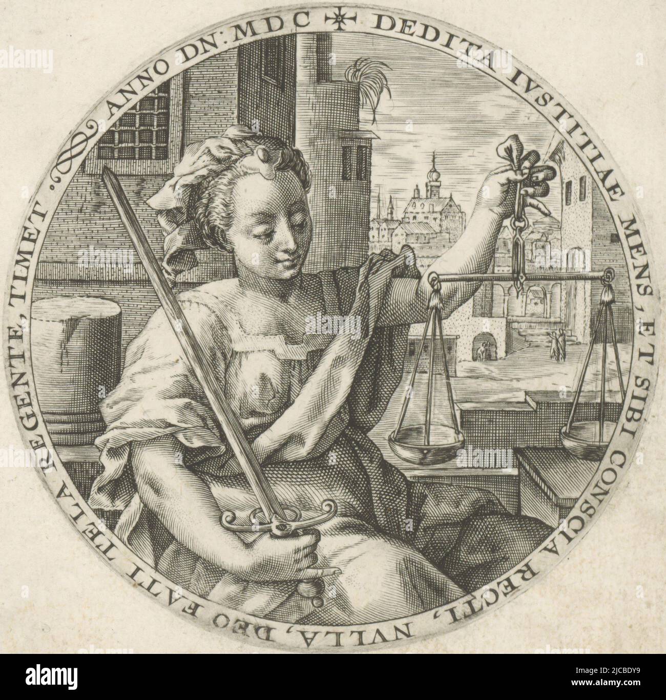 Female personification justitia hi-res stock photography and images - Alamy