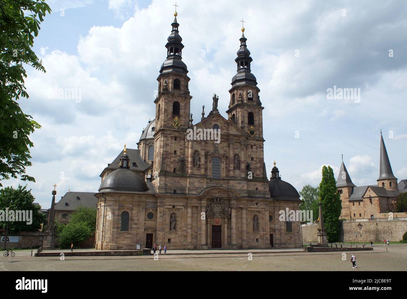 Fulda Cathedral, Baroque architectural monument, burial place of Saint ...