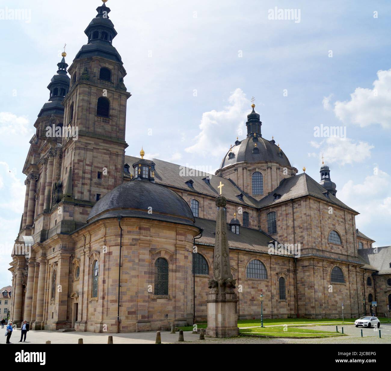 Fulda Cathedral, burial place of Saint Boniface, Baroque architectural ...